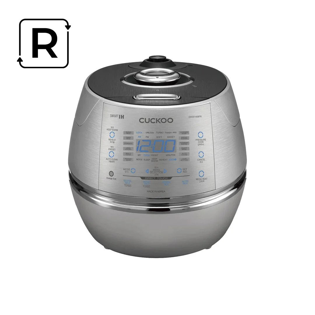 REFURBISHED CUCKOO 10-Cup IH Pressure Rice Cooker (CRP-CHSS1009FN ...