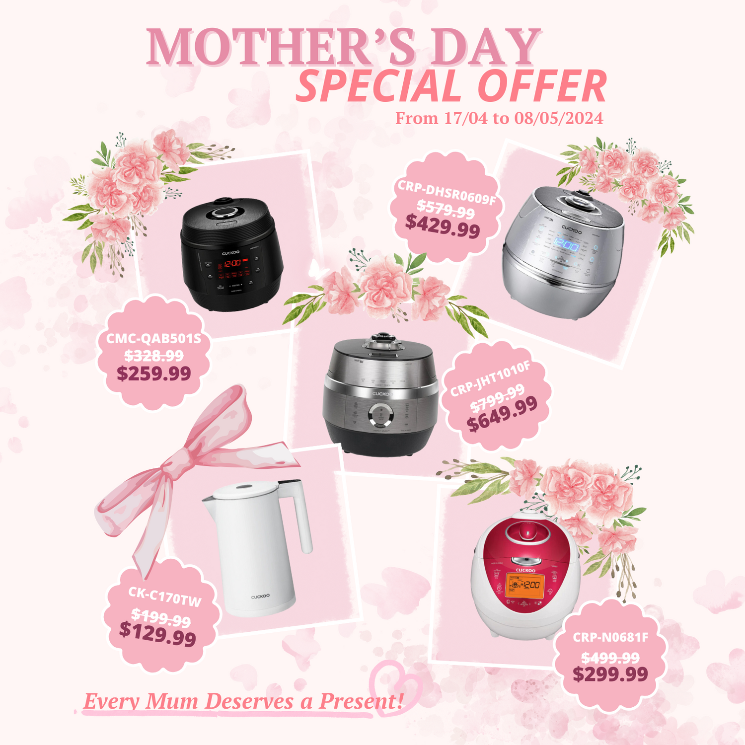 Official Cuckoo Australia｜Kitchen & Home Appliances – CUCKOO AUSTRALIA